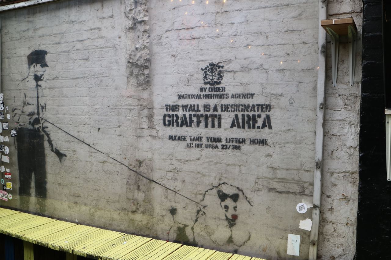 I 6 migliori graffiti di Banksy a Londra